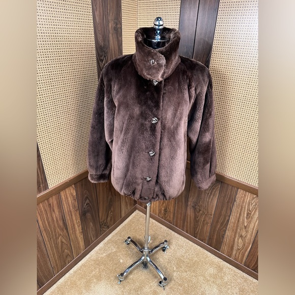 Made In Canada | Jackets & Coats | Made In Canada Phantom Brown Sheared ...